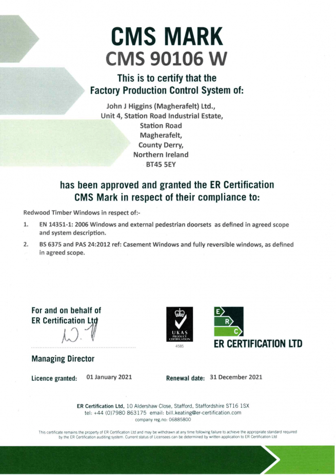 Higgin’s Fire Doors – JJ Higgins